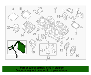 27280-ZS01A - Evaporator Assembly 2005-2021 Nissan | Nissan Parts ...