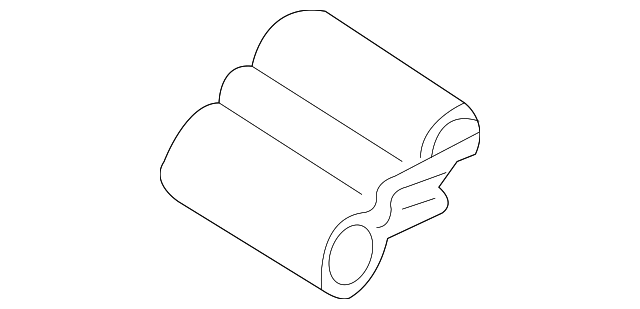 171-694-00-92 - Back Glass Insulation 2005-2020 Mercedes-Benz ...