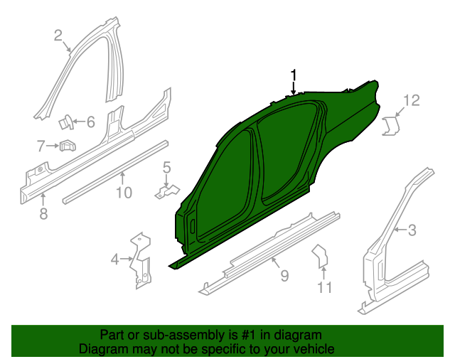 Genuine BMW 41-00-7-294-981 | Uniside | FREE Shipping on Most Orders ...