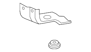 74176-T7W-A00 - Radiator Assembly Upper Bracket 2016-2022 Honda HR-V ...