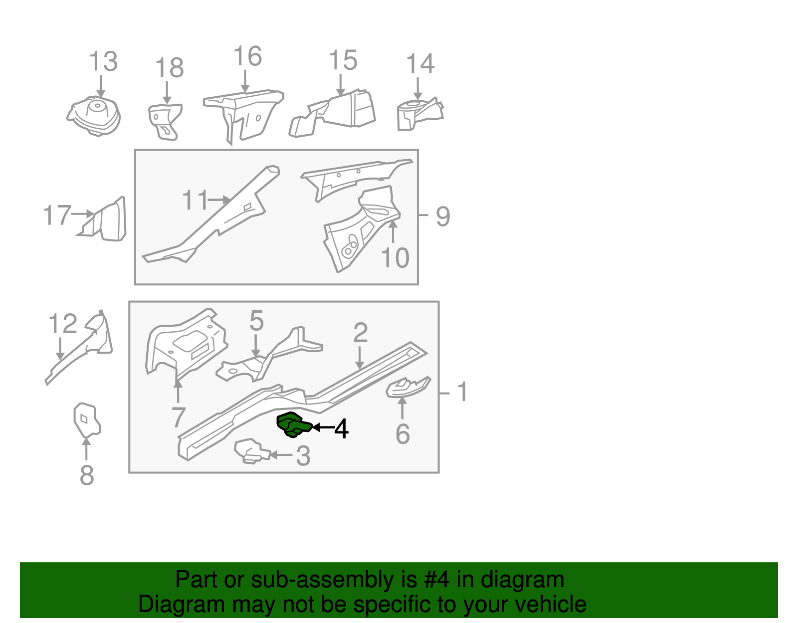 2005-2016 Volkswagen Rear Retainer 1K0-804-056 | VW Direct Auto Parts