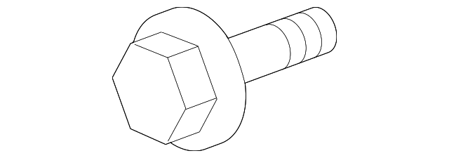 90156-STX-A00 - Reinforced Beam Bolt 2011-2024 Honda Odyssey | Honda ...