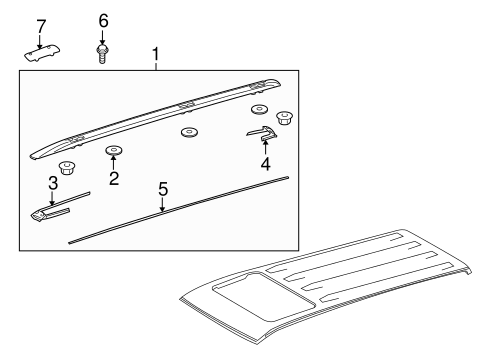 Luggage Carrier for 2011 Lexus GX460 | My L Parts