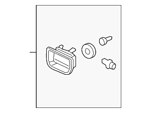 74811-T6Z-A51ZC - Handle Assembly Tailgate (Upper)*NH862M* (Meteor ...