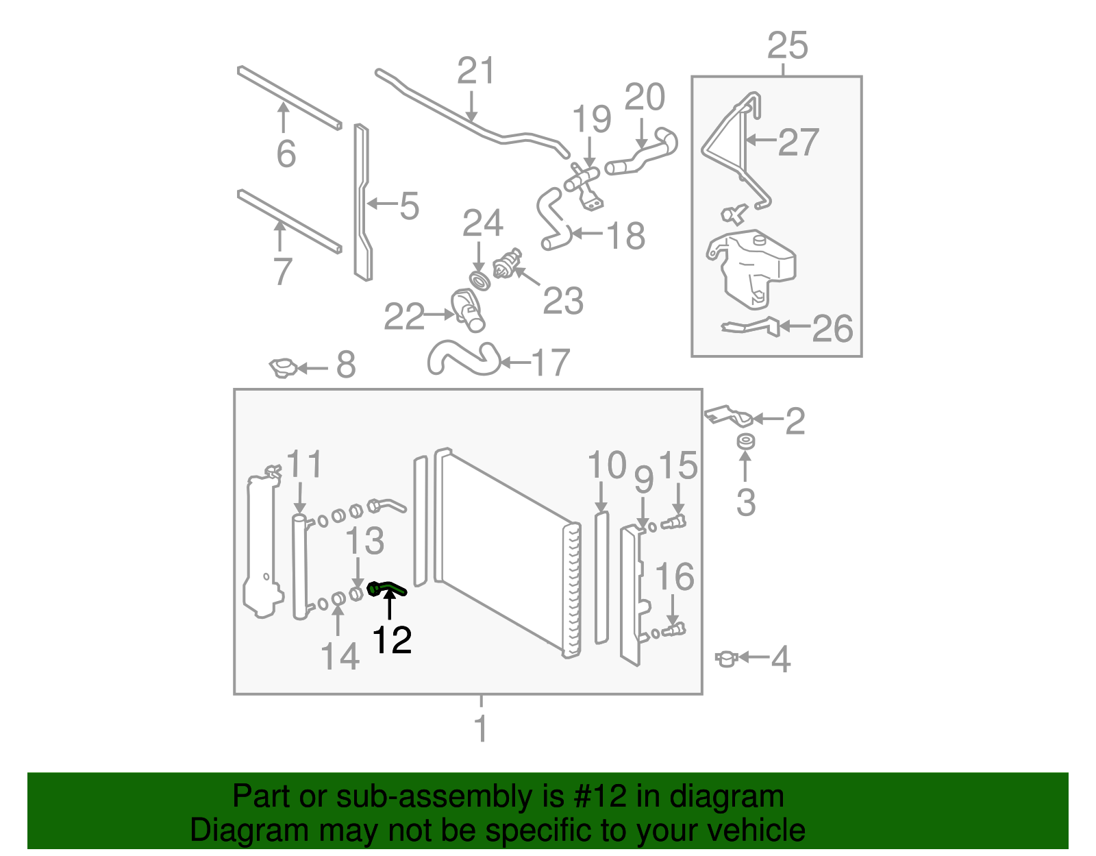 2009-2013 Toyota Corolla Oil Cooler Pipe 16495-22270 | Toyota San Diego ...