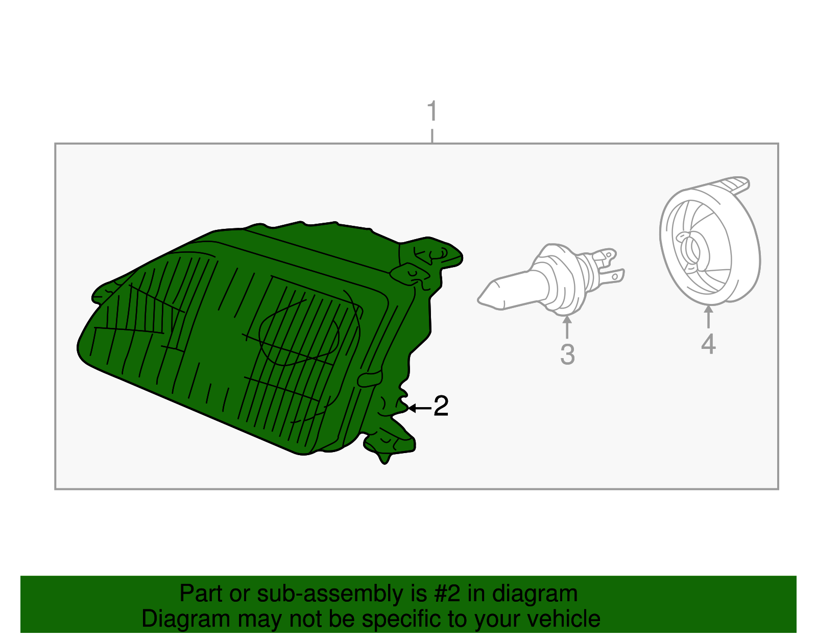 81130-0C010 - Lens & Housing - 2000-2004 Toyota Tundra | Nucar Toyota ...