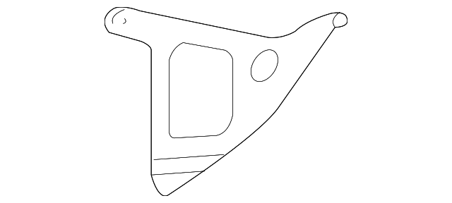 163-890-19-14 - Cover Support 2000-2002 Mercedes-Benz ML 55 AMG ...