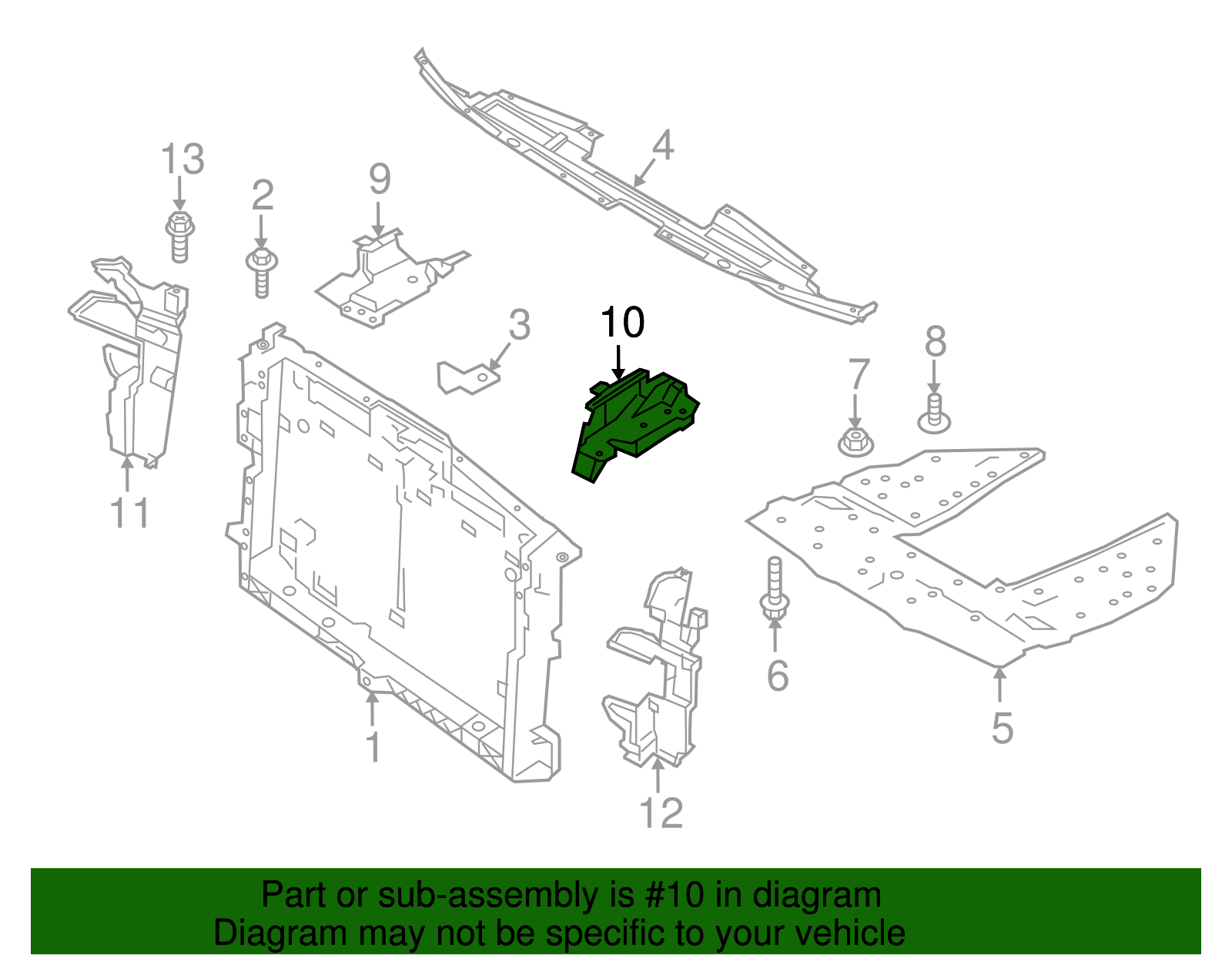 2015-2024 Nissan Murano Air Guide 21578-5BC1B | Team Nissan Inc.