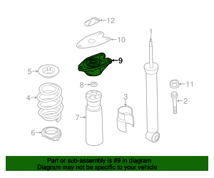 33-50-6-791-706 - Shock Mount 2014-2024 Mini | AutoNationParts.com