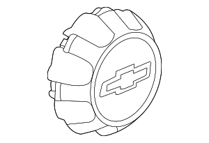 2020 Chevrolet Front and Rear Wheel Trim Cap 23378307 | Londoff ...