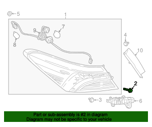 90159-60621 - Headlamp Assembly Screw - 2016-2023 Toyota | OEM Genuine ...