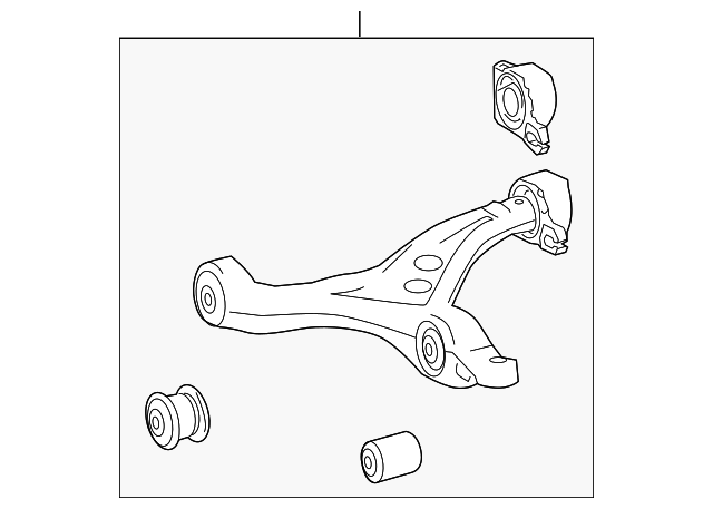 292-330-07-00 - Lower Control Arm 2015-2019 Mercedes-Benz | Mercedes ...