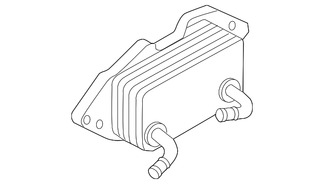 2011-2018 Porsche Cayenne Cooler 958-307-037-00 | Sunset Porsche Parts