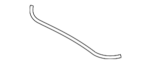 2009-2016 Hyundai Front Weather-Strip 86435-3M000 | QuirkParts