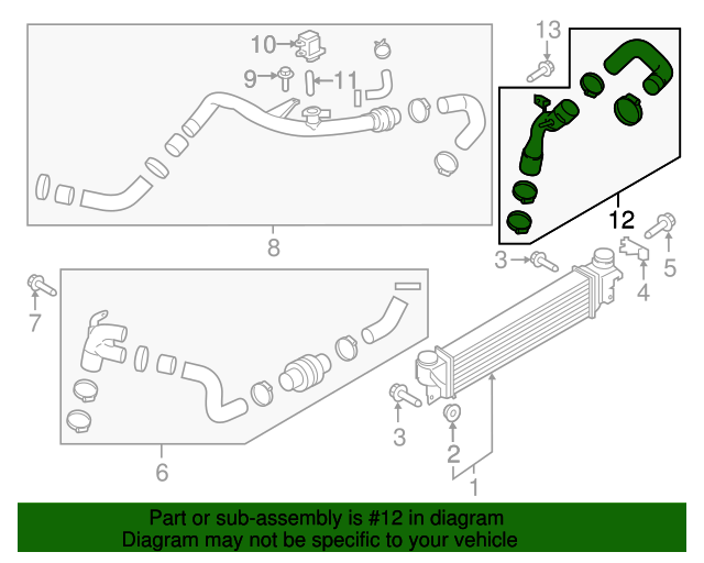2015-2018 Ford Air Outlet F2GZ-6F073-G | TascaParts.com