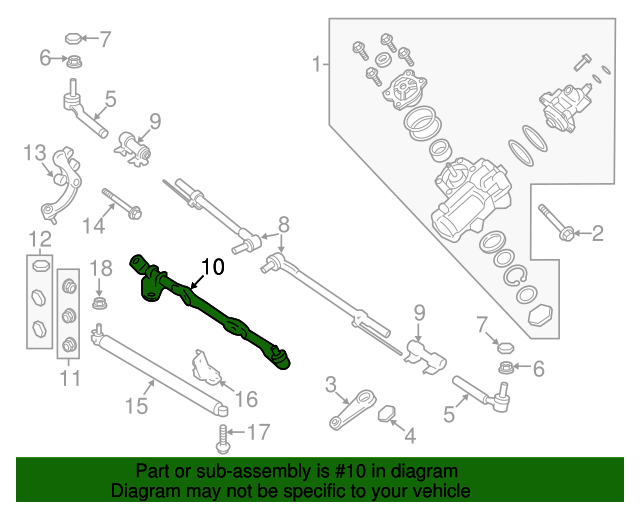 2017-2022 Ford OEM NEW 2017-2020 Ford F-250 Super Duty Center Drag Link ...