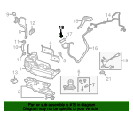 5Q0-131-645 - Inlet Hose Clamp 2015-2016 Audi A3 | Audi OEM Parts