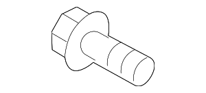 Genuine Disc Brake Caliper Pin Bolt for 2006-2024 Hyundai | Part# 58163 ...