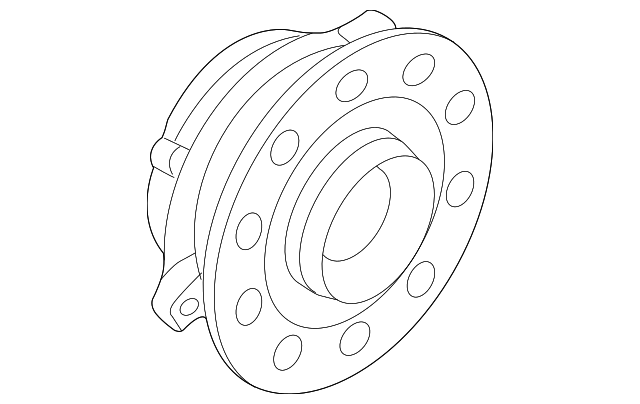 51750-T1500 - Hub Assembly 2021-2025 Genesis | Hyundai OEM Part