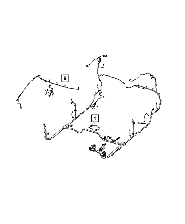 2020-2021 Ram 2500 Body Wiring 68457751AA | Mopar eStore