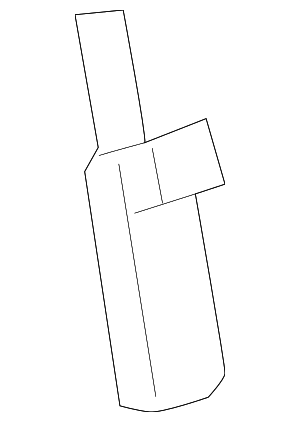 84826631 - Passenger Side Liftgate Strut Bracket 2018-2023 Chevrolet ...