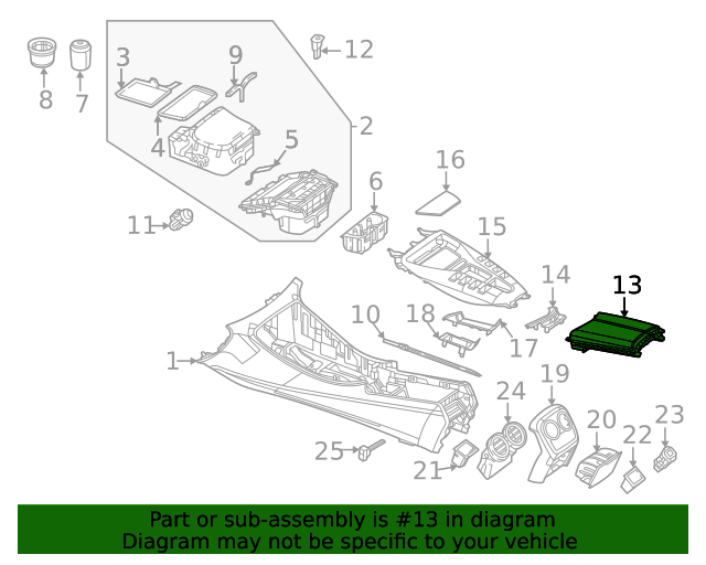 290-680-57-01-7P93 - Lid Assembly 2019-2021 Mercedes-Benz | Mercedes ...