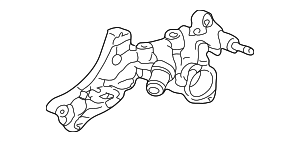 OEM 2016-2020 Honda Water Manifold 19410-5J6-A00 | Honda Automotive Parts