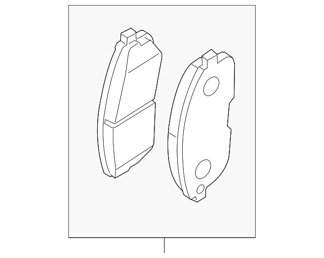 2020-2022 Nissan Pad Kit-Disc Brake, Front D1060-6LE0A | OEM Parts Online