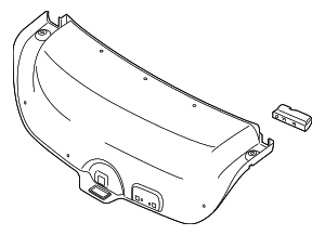 81050-M7000 - Trunk Lid Trim 2019-2024 Kia Forte | Kia.Parts Store