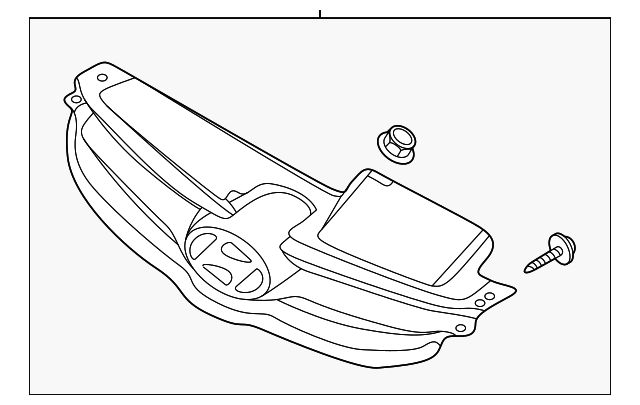 2011-2013 Hyundai Elantra Grille Assembly 86350-3Y000 | OEM Parts Online