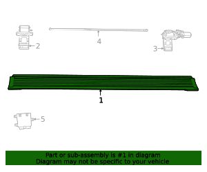 68614309AA - Running Board - 2023 Jeep | Mopar Parts Canada
