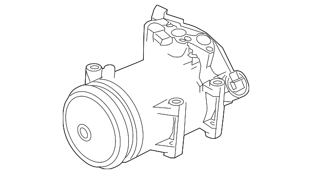 2013-2019 Subaru Compressor 73111AJ03A | Subaru OEM Parts Online