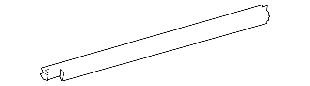 68173-06170 - Belt Weather-Strip - 2018-2024 Toyota Camry | OEM Genuine ...