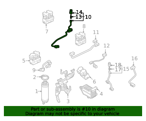 1EA-816-531 - Center AC Line 2021-2023 Volkswagen ID.4 | Order Euro Parts