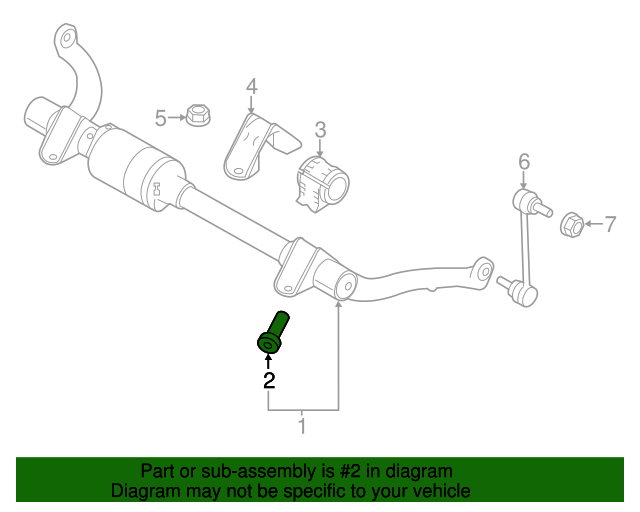 2013-2022 Land Rover Stabilizer Bar Bleeder Screw RYP500030 ...