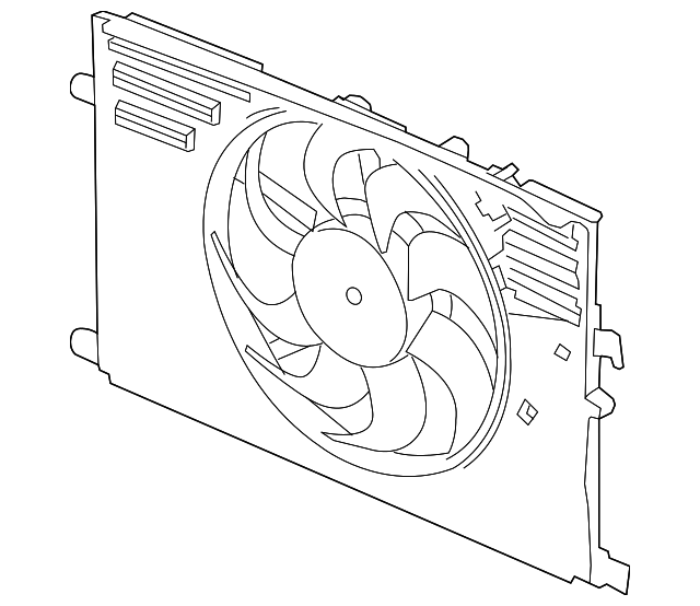 2015-2018 Mopar Fan Module 68360299AA | TascaParts.com