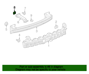 2016-2021 GM Door Trim Panel Retainer Nut 11546868 | GetOEMParts.com