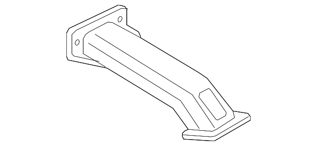 2017-2019 GMC Acadia Rear Bumper Lower Fascia Bracket 84109981 GM ...