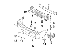 6035802 - B-Pillar Clip | Mopar Parts Canada