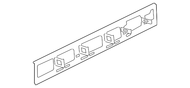 2015-2020 Ford Upper Rail BK3Z-6151213-D | OEM Parts Online