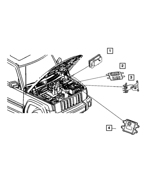 Modules for 2007 Jeep Commander | Mopar Genuine Parts
