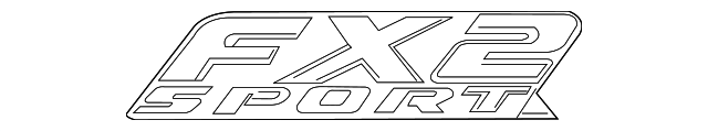 2007-2008 Ford F-150 Decal 7L3Z-9925622-AA | OEM Parts Online