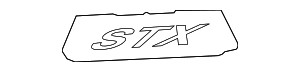 Genuine OEM Ford Part - Decal 4L3Z-9925622-CAA | Genuine OEM Ford Parts ...