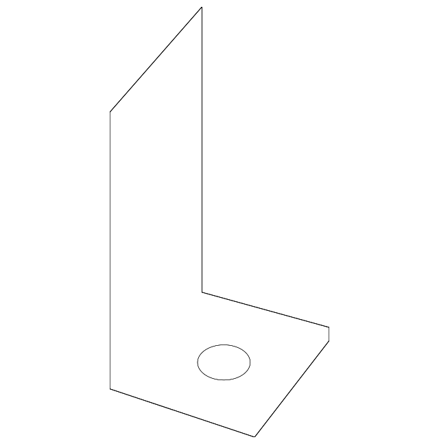 2007-2012 Nissan Versa Rear Body Panel Bracket 79185-EL030 | CMA's ...