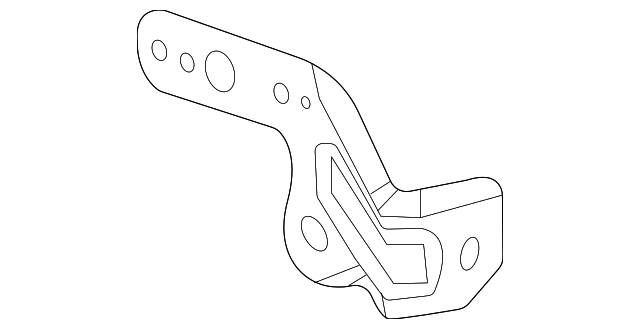 86211-08070 - Infotainment Display Control Module Bracket - 2021-2023 ...