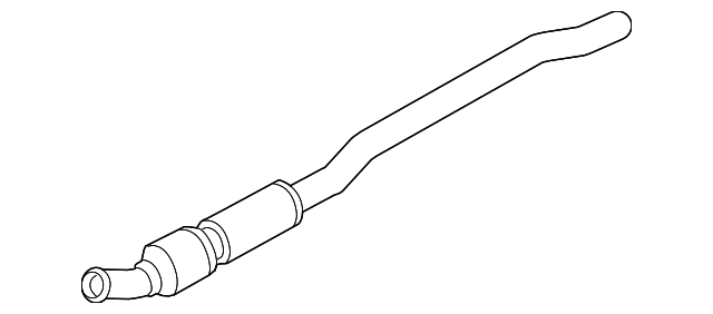 18308627221 - 2017-2022 BMW Center Pipe (18-30-8-627-221) | BMW of ...