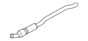 18308627221 - 2017-2022 BMW Center Pipe (18-30-8-627-221) | BMW of ...