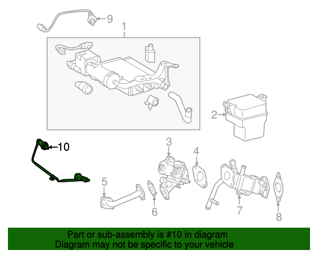 8946547080 - Oxygen Sensor 2010-2014 Toyota | AutoNationParts.com