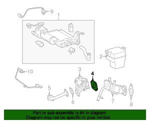 2010-2017 Toyota Valve Gasket 25627-37010 | Legends Toyota