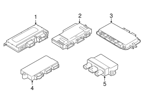 61356992947 - 2010-2018 BMW Footwell Control Module (61-35-6-992-947 ...